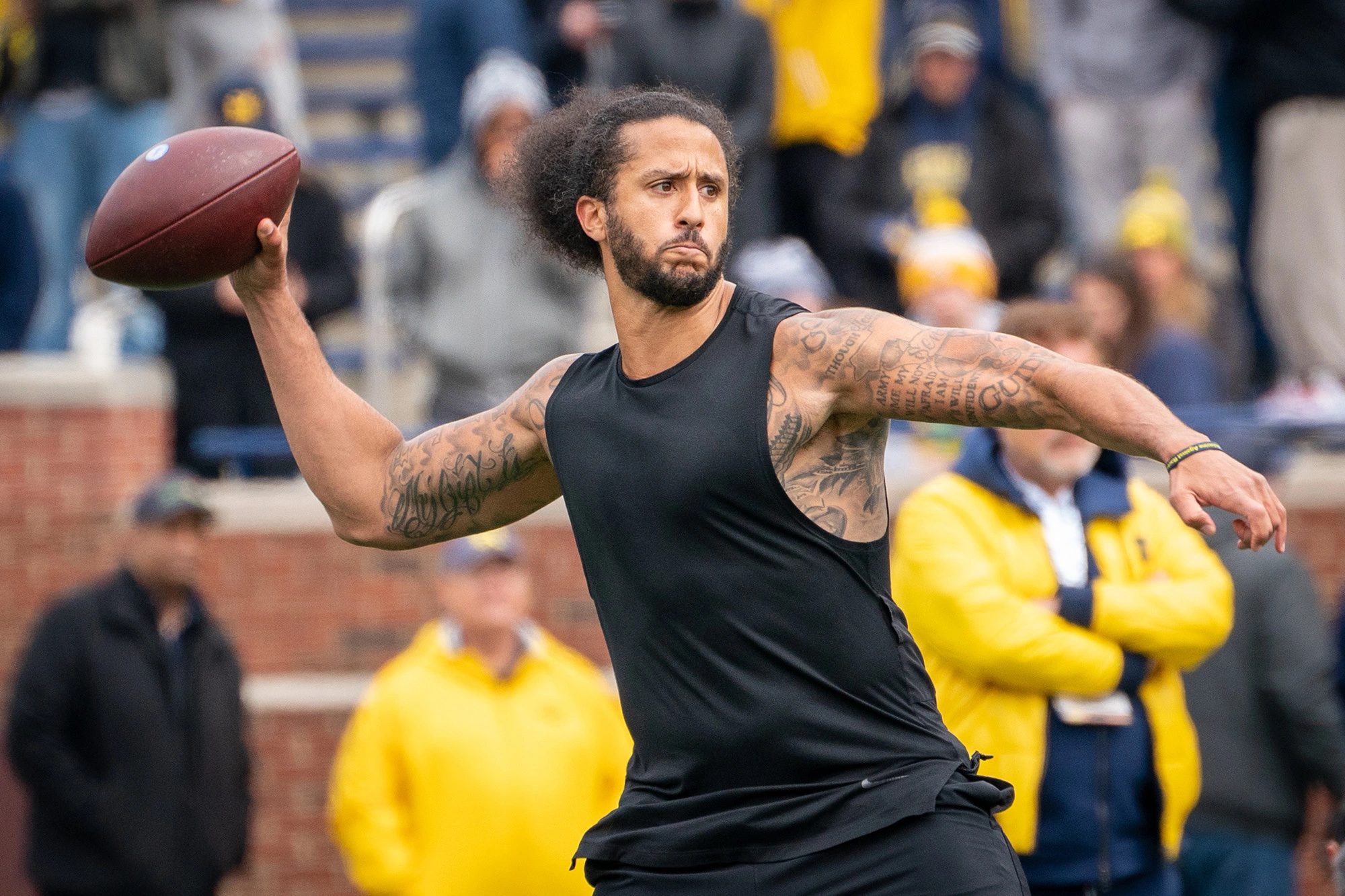 Colin Kaepernick Works Out With the Las Vegas Raiders - Dallas Express