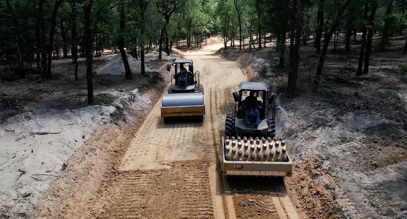 Construction Begins at Fairfield Lake State Park