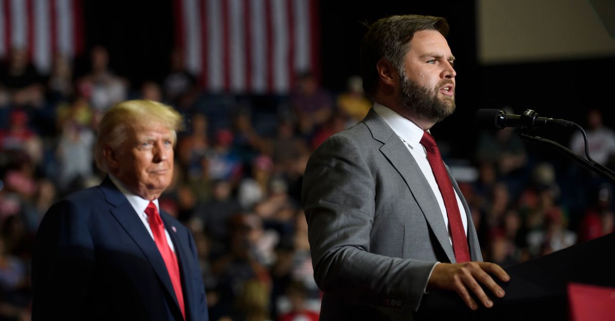 Trump Picks Vance As Vp