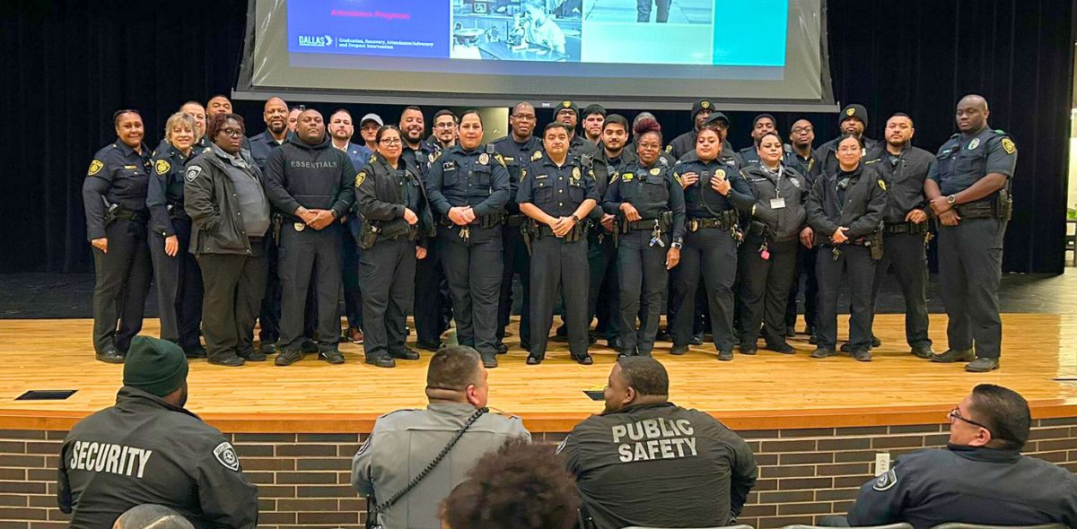 Dallas Independent School District Police Force Members Receive ...