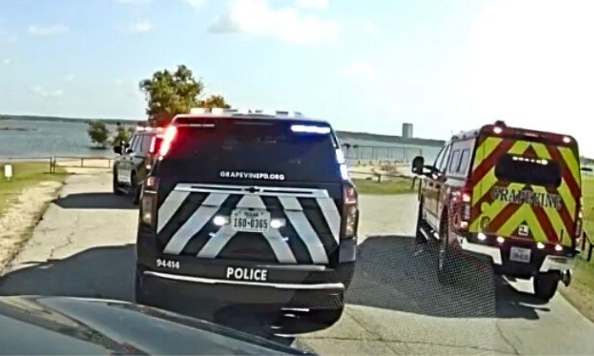 Suspect’s Splashy Exit: Car Chase Ends With A Swim In Grapevine Lake