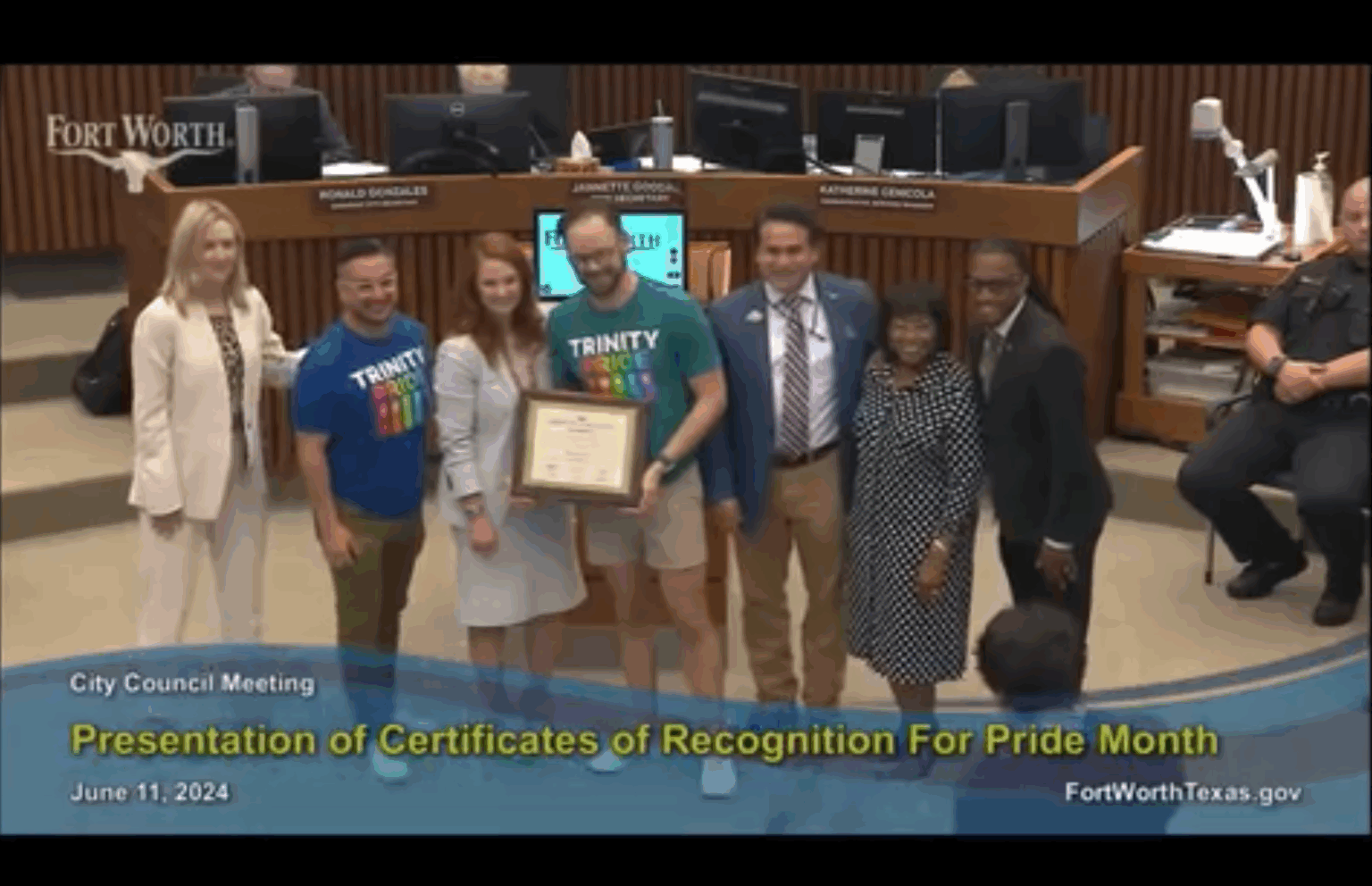 Fort Worth "Pride Month" Event Attended By Activist Group Promoting "No Kings Day"