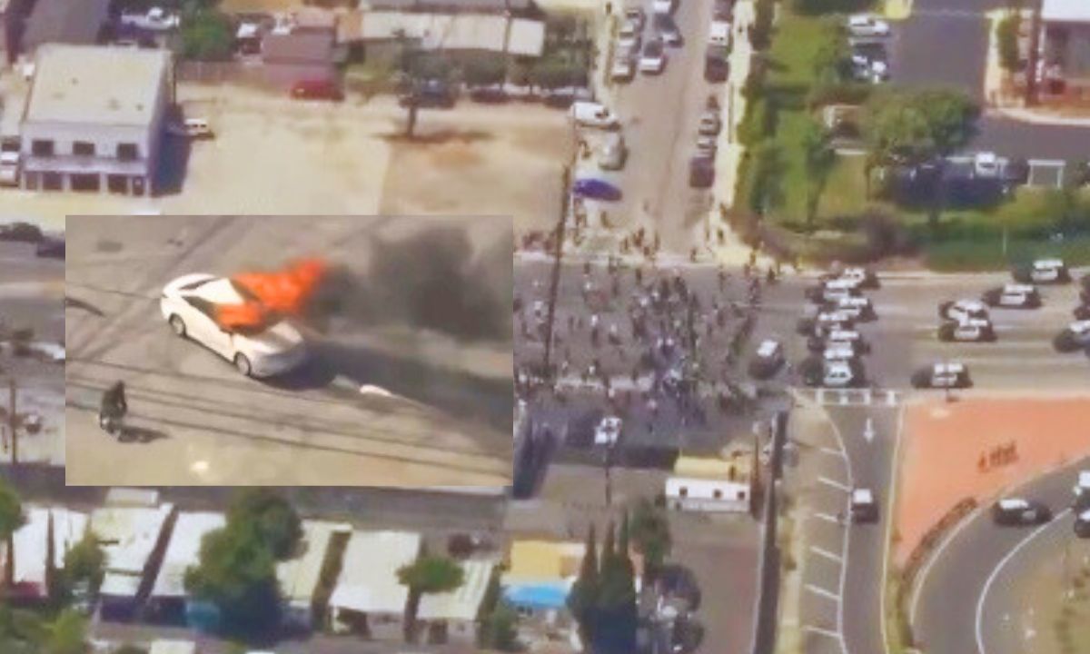 Violent Rioters Swarm ICE Agents In Los Angeles