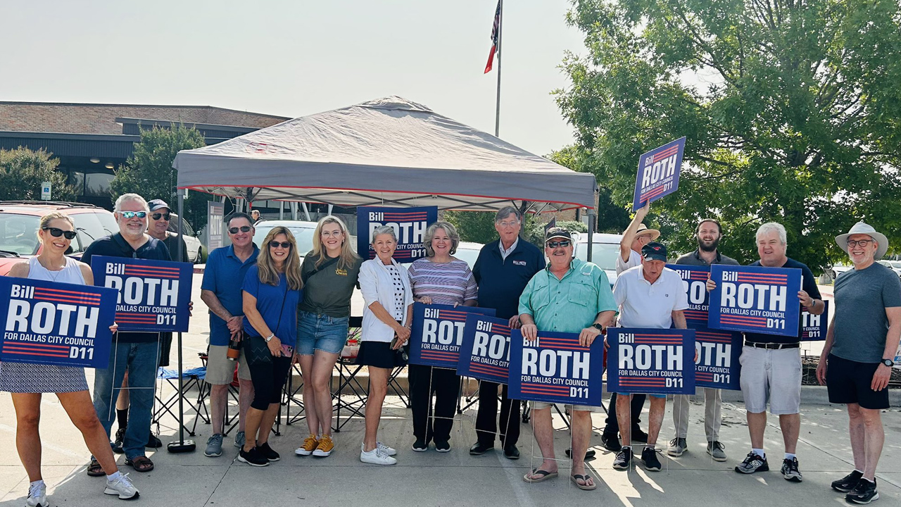 North Dallas Bill Roth Voters Send Message: We’re Watching City Hall
