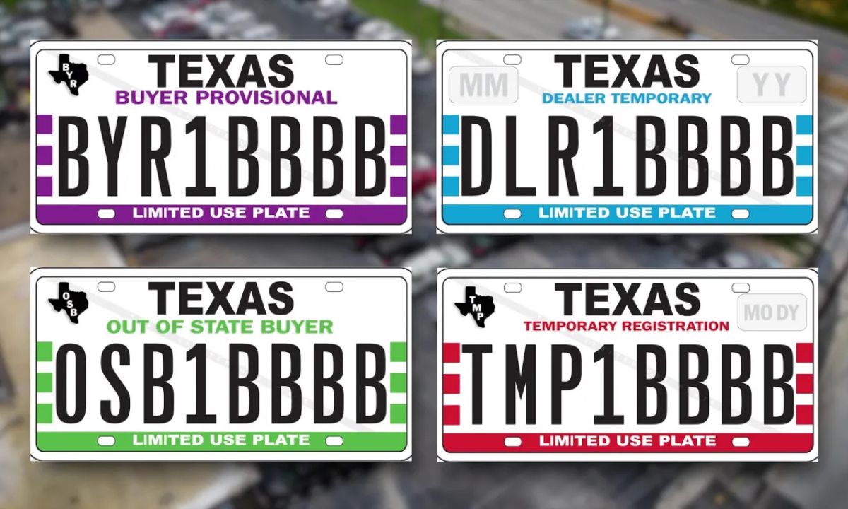 Texas Says Goodbye To Temporary Paper Tags