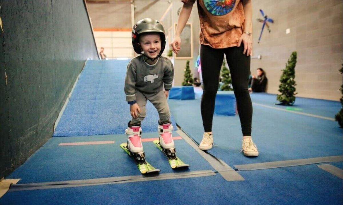 Shredding The Metroplex: Texas Tykes Learn To Snow Ski In Summer Heat