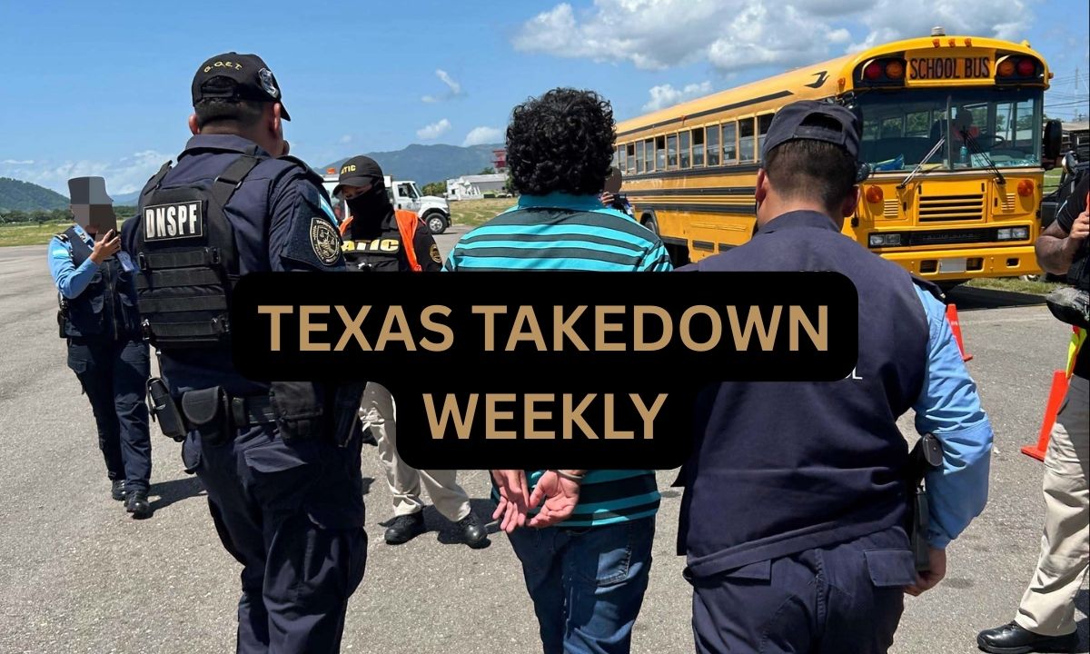 Texas Takedown Weekly: Gang Leader Removal, Cocaine Trucks, And Child ...