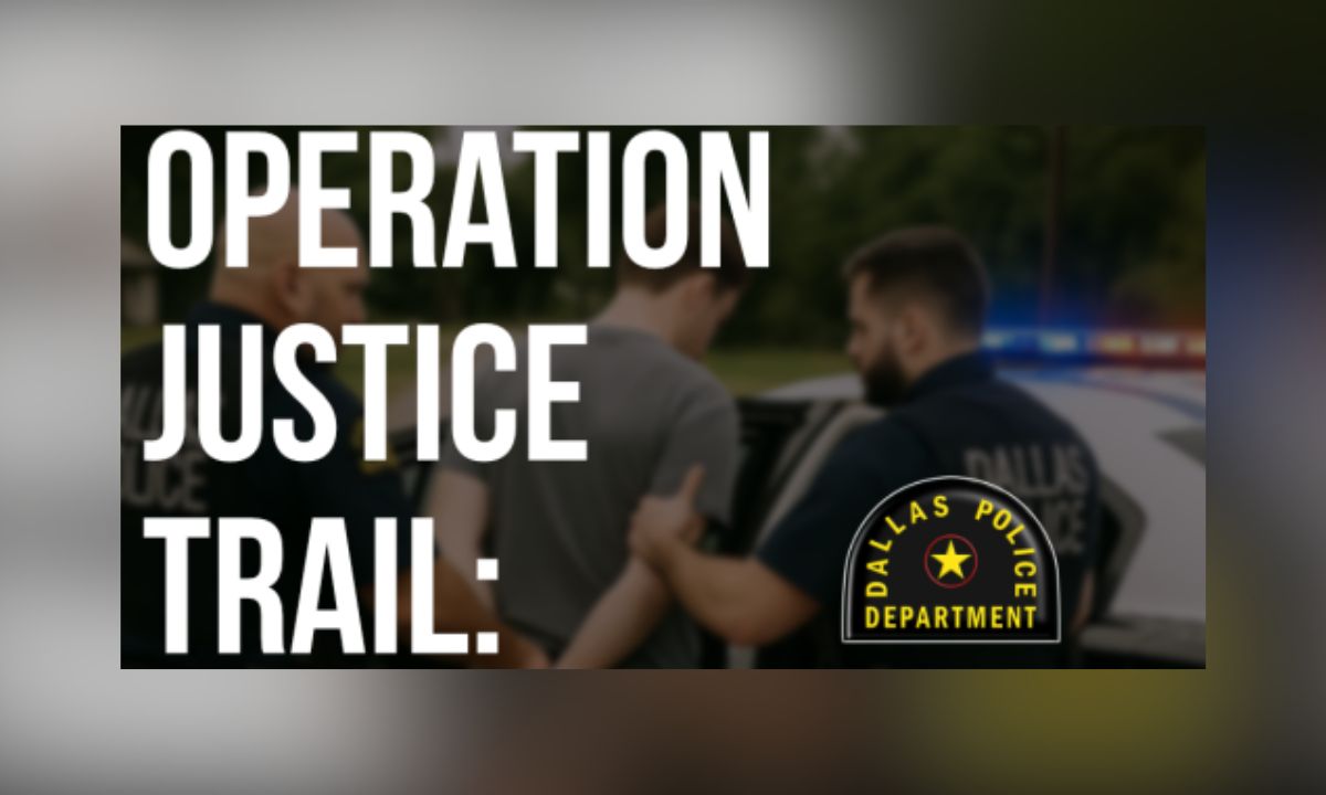 Dallas Police Arrest 349 Violent Offenders In "Operation Justice Trail" Crackdown