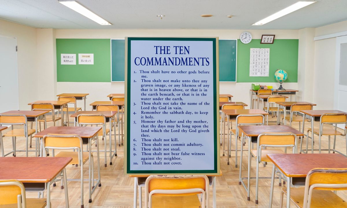 Texas Senator Enforces Ten Commandments In Classrooms