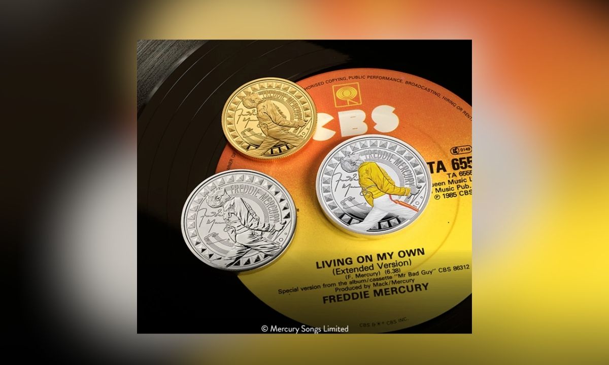 Royal Mint Unveils Freddie Mercury Coin