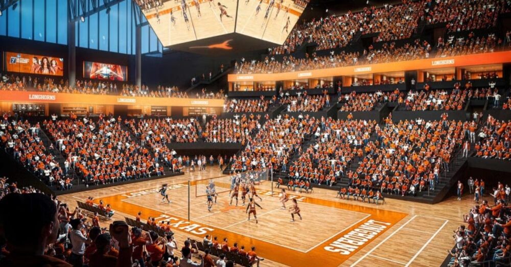 UT Austin Building New Volleyball Arena & Athlete Housing