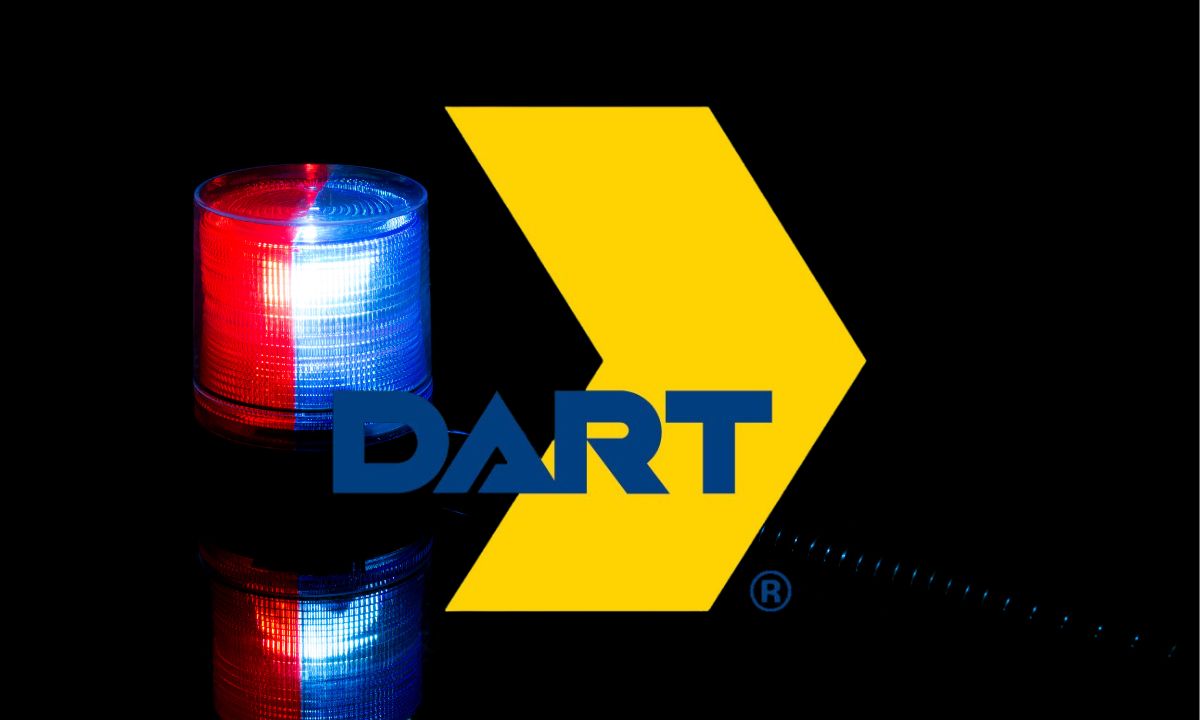 DART Bus Pins Pedestrian In Downtown Dallas