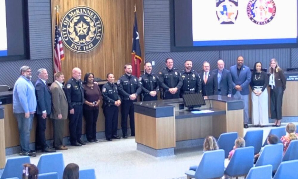 McKinney Police Heroes Honored For Rescues