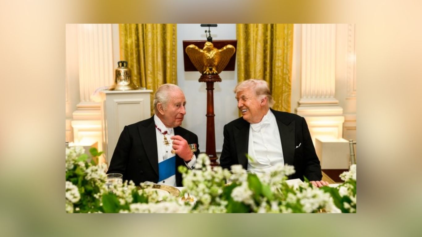 Trump Discovers He’s 15th Cousins With King Charles III