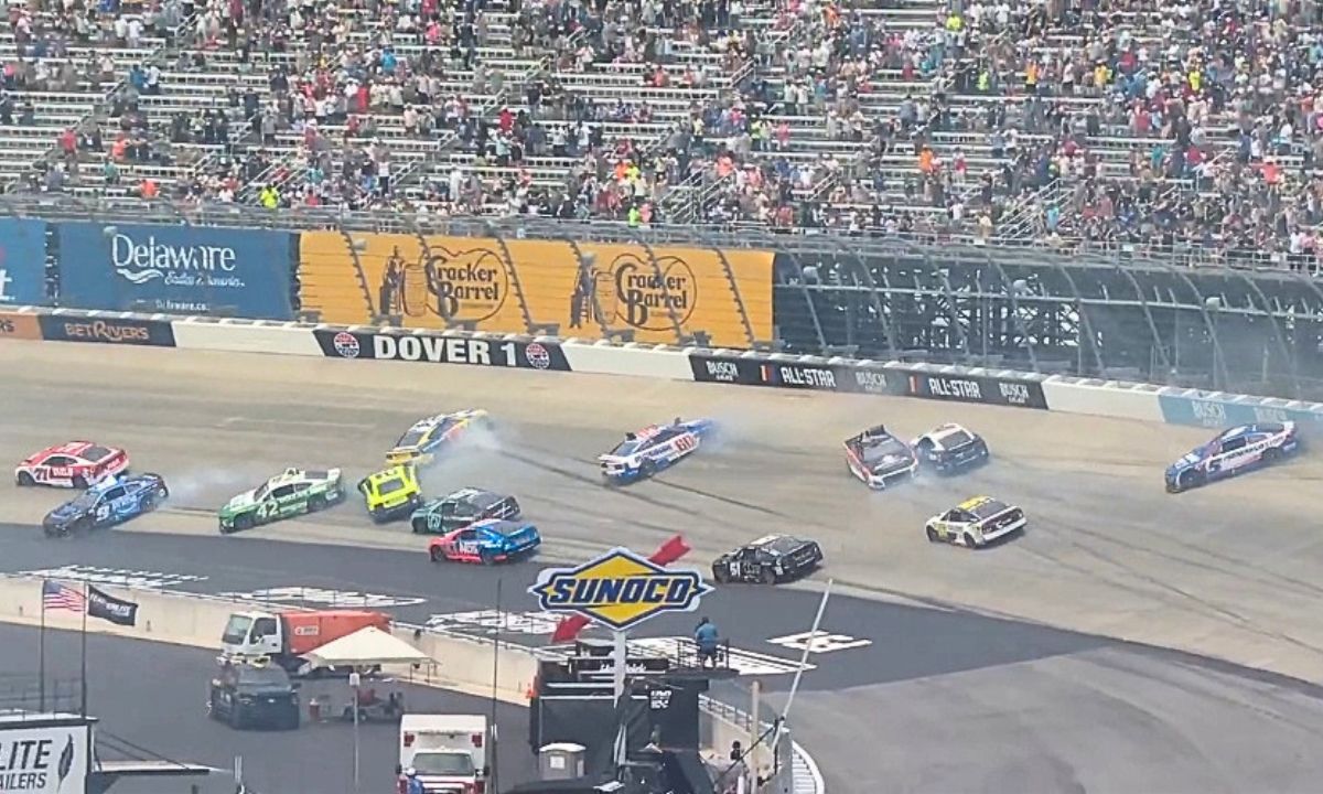 Massive Dover Crash: Drivers Walk Away After All-Star Chaos